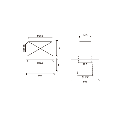 Flat Spindle - ISC IDEAL SYSTEM